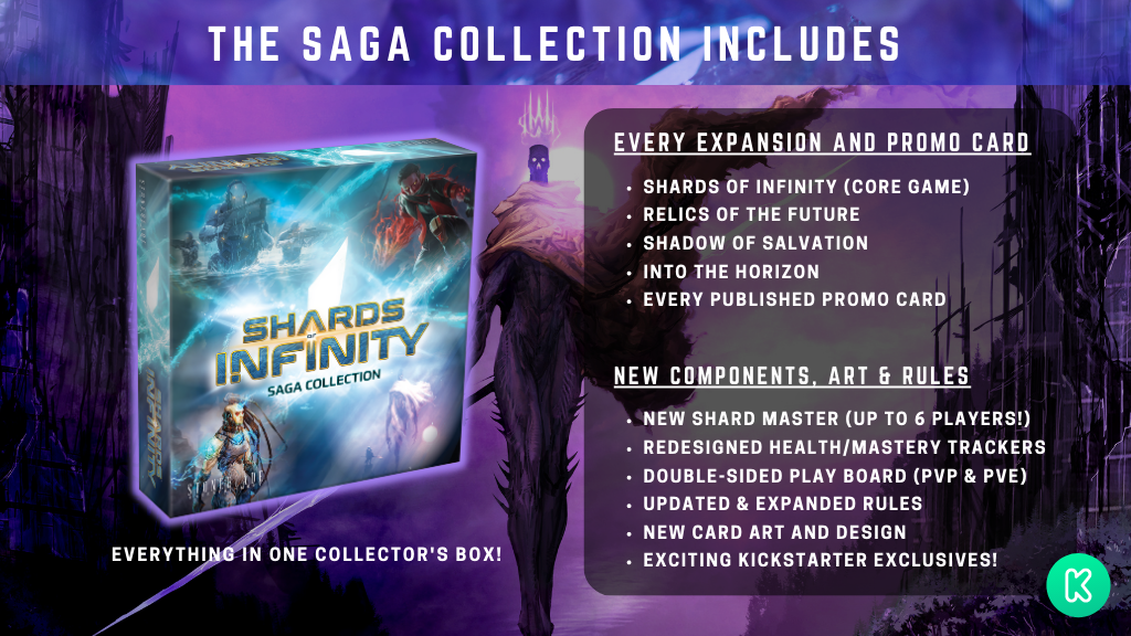 Shards of Infinity: Saga Collection Coming Soon from Stone Blade – Dude ...